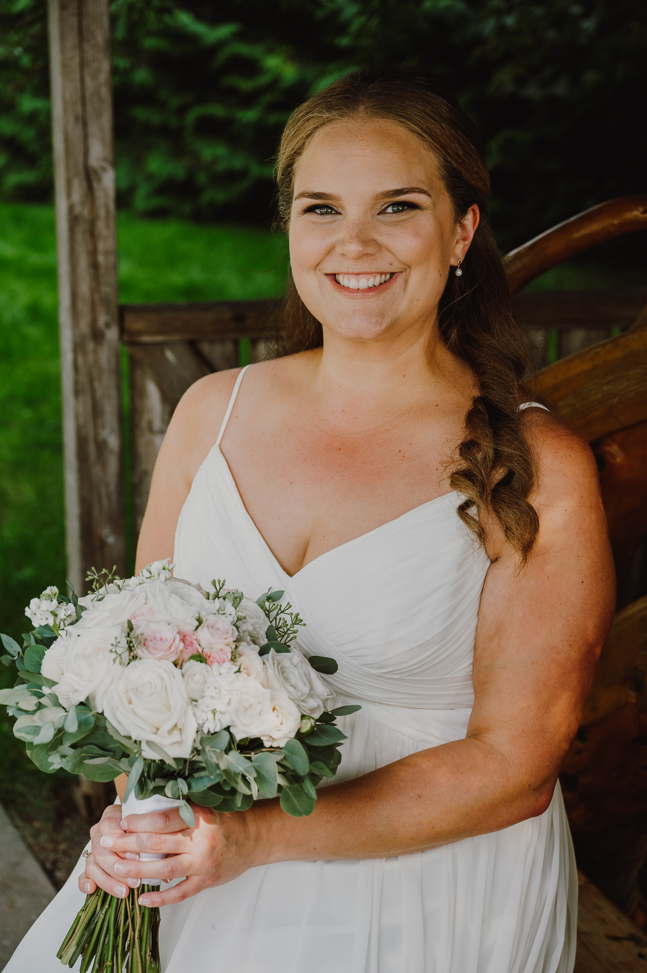 A Charming Wedding At The Tea House | Denise Elliott Beauty Co.